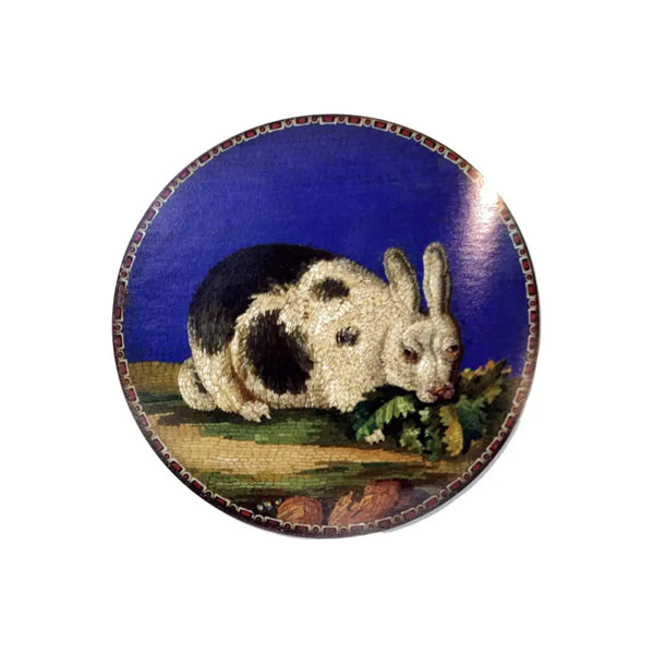 18th Century Giacomo Raffaelli Micro Mosaic Rabbit Plaque – Joseph ...
